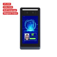 China AI OEM Smart Biometric Face Recognition Terminal 5 Inch IPS LCD 1.2GHz Linux for sale