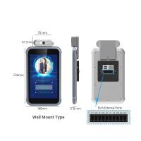 China Desktop Thermal Face Recognition Device Measuring Body Temperature Detection Free SDK for sale