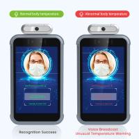 China TR08AC Face Recognition Terminal 8 Inch IPS Screen Android 2GB RAM 16GB ROM Non Contact Health Monitoring for sale