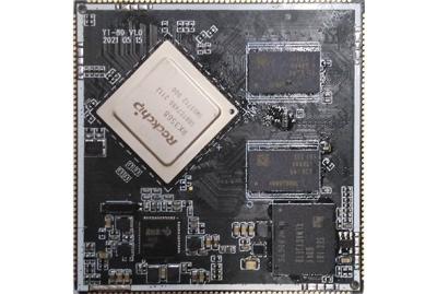 China Advertising Machine Rockchip RK3568 Development Board PCBA Stamp Hole Mode for sale