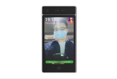 China Automatic Face Recognition Terminal 10.1 Inch Touch Screen 0-30mm Recognition Distance for sale