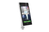 China Temperature Measurement Face Recognition Thermometer Terminal 0.3m-2m 13.56MHz for sale
