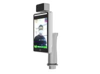 China Android Face Recognition Biometric Attendance System with Temperature Measuring 8 Inch Touch Screen for sale