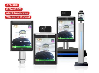 China Android Face Detection Biometric Attendance System 8 Inch Touch Screen IP67 for sale
