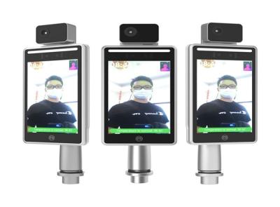 China Biometric Face Recognition Temperature Measurement Terminal RoHS / FCC Certified for sale