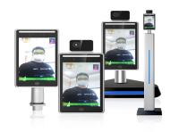 China Face Recognition Access Control Terminal with Thermal Body Temperature Scanner 8 Inch LCD Android 7.1 for sale