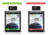 China Yecon Face Recognition Terminal Infrared Thermal Body Temperature Screening System for sale
