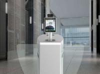 China Turnstile Gate Face Recognition Terminal 0.5-1.5m for Temperature Measurement for sale