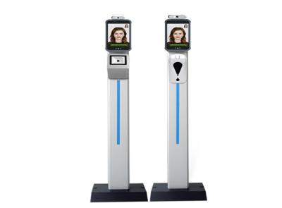 China AI Thermal Face Recognition Time Attendance System Android 7.1 8 Inch Touch Screen RFID for sale