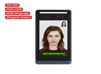 China Biometric Face Recognition Time Attendance Terminal with 5 Inch Touch Screen and Dual 2MP Camera for sale
