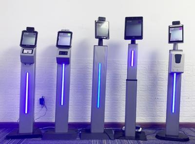 China 0.5-1.5m Face Recognition Devices Wall Mount Desktop Floor Standing Installation for sale
