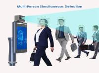 China IP67 Thermal Face Recognition Device Door Access Temperature Checker 0.5-1.5M for sale