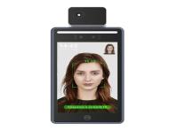 China Facial Recognition Thermometer Kiosk , 0.5-1.5m Thermal Body Temperature Detection System for sale