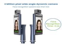 China WiFi Non Contact Face Thermal Scanner / Face Recognition Temperature Measurement System for sale
