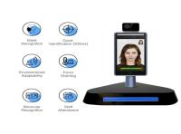 China WiFi Non Contact Face Thermal Scanner / Face Recognition Temperature Measurement System for sale