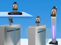 China IP67 Infrared Body Temperature Detection Scanner Access Control with 8 Inch Touch Screen 0.5-1.5M Distance for sale
