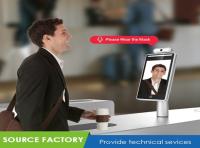 China 8 inch Face Recognition Terminal 0.5-1.5M With Temperature Measurement for sale