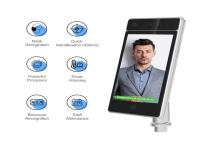 China 10 Inch Android Facial Recognition Temperature Scanner IP67 0.5-1.5M Distance for sale