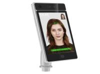 China 10.1 Inch Facial Recognition Temperature Kiosk 0.5-1.5m Access Control Attendance System Android 7.1 for sale