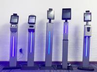 China Floor Stand for Face Recognition Access Control System Standing Column 110cm for sale