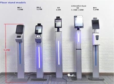 China Floor Stand for Face Recognition Access Control System Standing Column 110cm for sale