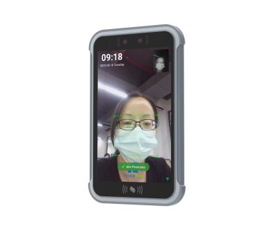 China 8 Inch Android Face Recognition Access Control Terminal with 5W Face Database and RK3399 Chip for sale