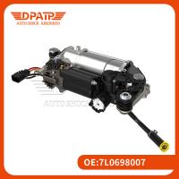 China Air Suspension Compressor Pump for VW Touareg 7L 2002-2010 | 37cm x 21cm x 21cm | 5kg Weight | OEM 7L0698007D for sale