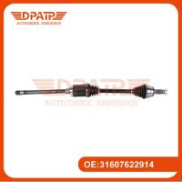 China BMW Front Right Drive Axle Shaft 31607622914 40Cr Alloy Steel CV Joint Axle Shaft for F16 F15 E70 E71 for sale