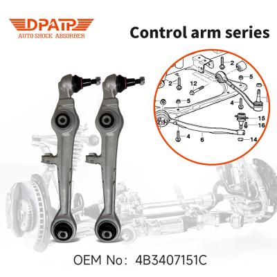 China Car Suspension Front Lower Control Arms 4B3407151C for Audi A6 C5 VW Passat 2000-2005 for sale