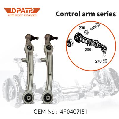 China Car Control Arms 4F0407151 for Audi A6 S6 Avant Quattro Lower Suspension Arm for sale