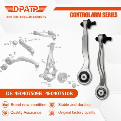 China Upper Control Arm 4E0407509B 4E0407510B Forged Aluminum for Audi A6 C6 2004-2011 for sale