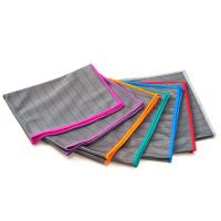 China Carbon Microfiber Car Detailing Cloth For Glass Window Polishing Lint Free for sale