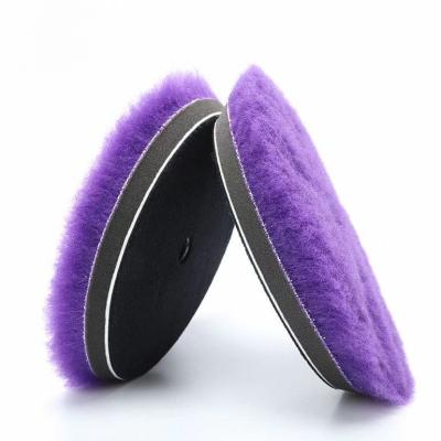 China 130mm Sponge Wool Polishing Pad Car Detailing Polishing Pad for sale