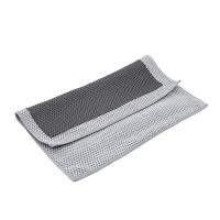 China Auto Care Detailing Car Clay Cloth Grey Fine Grade Clay Bar Microfiber Towel for sale