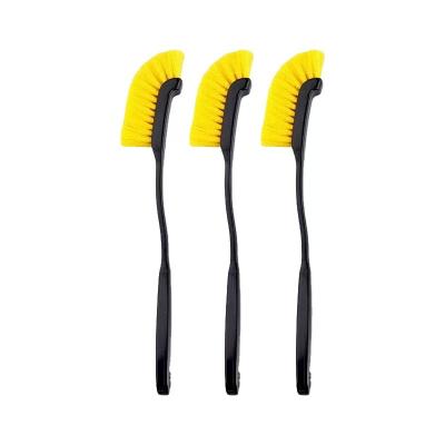 China Deep Clean Car Detailing Brushes L Shaped For Car Wheel Rim Gap for sale