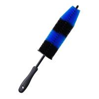 China Flexible Long Soft Bristle Car Wheel Detailing Brush for sale