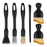 China Lightweight Car Detailing Brush Kit For Interior Exterior Cleaning for sale