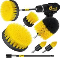 China 6Pack Drill Brush Power Scrubber Cleaning Brush for sale