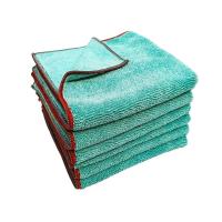 China 40*40CM Pigtail Microfiber Detailing Towels-500GSM for sale