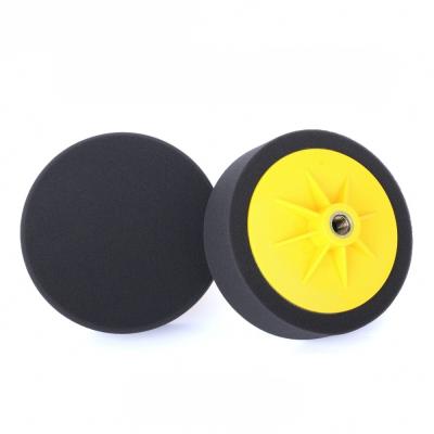 China 6 inch Drill Buffing Pad for Car Care- Black Soft Finishing Pad for sale