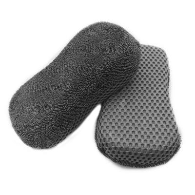China Braided Chenille Car Wash Sponge  for Car Exterior & Interior Detailing for sale