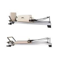 China Pilates use Aluminium pilates reformer pilates with half trapeze core bed for sale