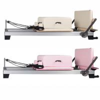 China Pilates use Aluminium pilates reformer pilates with half trapeze core bed for sale