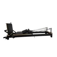 China Gericon G-PR005  commerical use black aluminium pilates reformer for Fitness for sale