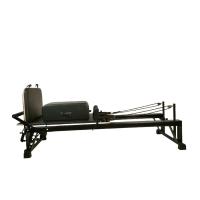 China Comprehensive black aluminium Pilates reformer bed for home and commerical use for sale