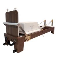 China High Quality Black Walnut pilates reformer built for Commercial GYM pilates studios Training for sale