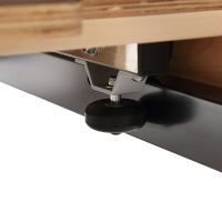 China Factory Black Hard Maple Wood Pilates Reformer For Body Training for sale
