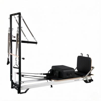 China Premium Aluminium Trapeze And Tower Pilates Reformer Equipment for commercial studio training for sale
