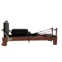 China High stability Premium Walnut Pilates Reformer — Built for Professional Studio Use for sale