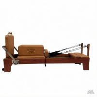 China High stability Premium Walnut Pilates Reformer — Built for Professional Studio Use for sale